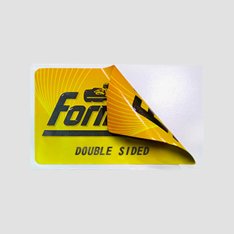 Double Sided Decals | Double Sided Labels | Premium Custom Stickers