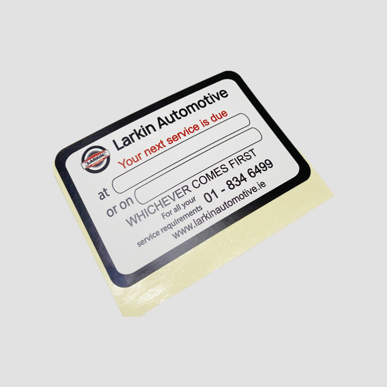 Double Sided Decals | Double Sided Labels | Premium Custom Stickers